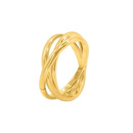 Steel_Art Fingerring Jovin goldfarben in goldfarben | Gr.: 60