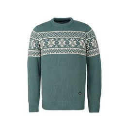 HONESTY RULES Pullover " Norweger " in sage | Gr.: S