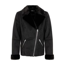 name it M&auml;dchen Piloten Jacke in Schwarz | Gr.: 134/140