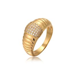 Elli Ring Brass in Gold | Gr.: 54
