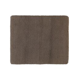 Rhomtuft Badteppiche Square taupe - 58 in taupe - 58 | Gr.: 60 x 90 cm