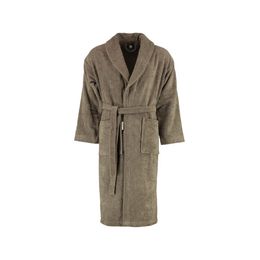 Rhomtuft Bademäntel unisex Schalkragen Sir & Lady taupe - 58 in taupe - 58 | Gr.: XL