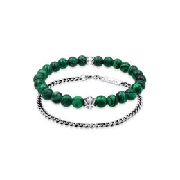 Kuzzoi Armband Resin Kugel in Silber | Gr.: 23 cm