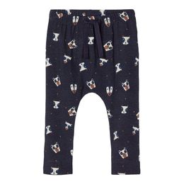 name it Baby Unisex Sweatpants mit Print Dark Sapphire 50 | Gr.: 50