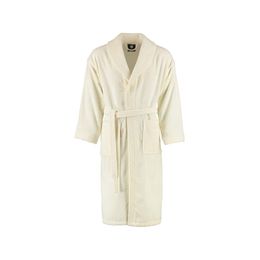 Rhomtuft Badem&auml;ntel unisex Schalkragen Sir & Lady natur-jasmin - 20 in natur-jasmin - 20 | Gr.: L