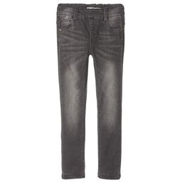 name it M&auml;dchen Jeggings im Denim-Look in Grau | Gr.: 80