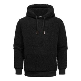 Amaci&Sons Amaci&Sons Kapuzenpullover CARNEY in Schwarz | Gr.: L