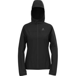 Odlo Regenjacke "Jacket Zeroweight Waterproof" in Schwarz | Gr.: M
