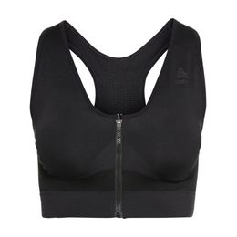 Odlo Sport-BH "Seamless" in Schwarz - High | Gr.: S