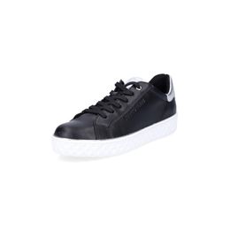 Marco Tozzi Sneaker in schwarz silber | Gr.: 39