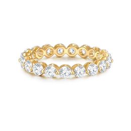 Yokoamii Vergold. Ring mit Kristallen | Gr.: 54