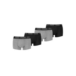 Boxershorts Puma MEN EVERYDAY TRUNK 2P in Black / Grey Melange | Gr.: S