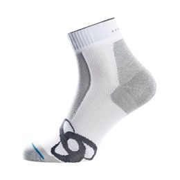Odlo Socke "Socks Short Light" in Wei&szlig; | Gr.: 36-38
