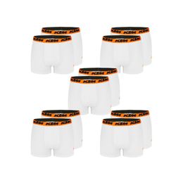 FREEGUN Boxershorts 10er Pack Boxer Man Cotton in White2 | Gr.: M