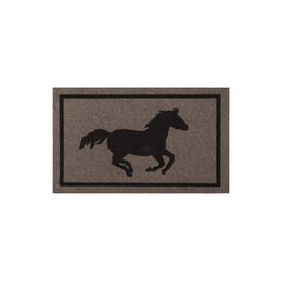 Wecon Home Fu&szlig;matte Champion in anthrazit | Gr.: 40 x 60 cm