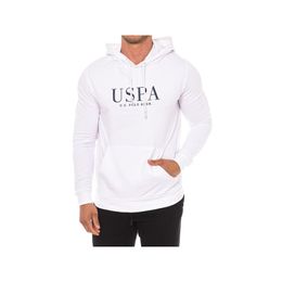 U.S. Polo Assn. Hoodie in White | Gr.: XXL