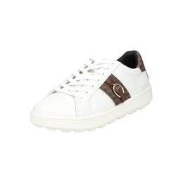 Geox Sneaker in Wei&szlig;/Braun | Gr.: 38
