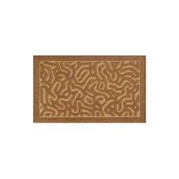 Wecon Home Fu&szlig;matte Desert Doodle in natur | Gr.: 40 x 60 cm