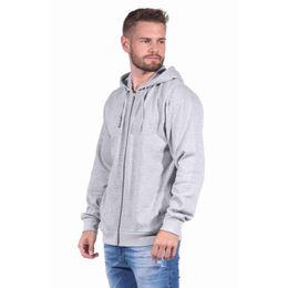 Normann Jacke Kapuze Sportanzug - 71192 in grau | Gr.: XXL