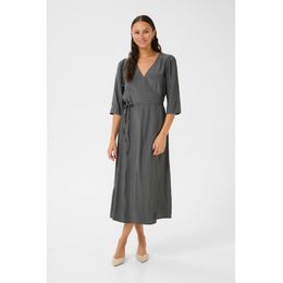 Kaffe Kleid KAmira Regular fit in Black Oyster | Gr.: 34