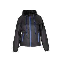 Libbi Damen Jacke in Schwarz K&ouml;nigsblau | Gr.: L