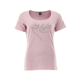 OS-Trachten T-Shirt Zorino in koralle | Gr.: L
