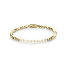 Rebel & Rose Rebel & Rose Armband Pearl Gem meets Yellow Gold in gold | Gr.: M