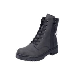 Rieker Schnürstiefeletten in Schwarz | Gr.: 40