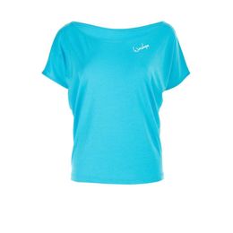 WINSHAPE Ultra leichtes Modal-Kurzarmshirt MCT002 in sky blue | Gr.: XL