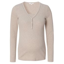 Noppies Still-Schlaftop Amala in Taupe Melange | Gr.: XL/XXL