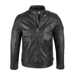 Rock Creek Lederjacke in Schwarz | Gr.: XL