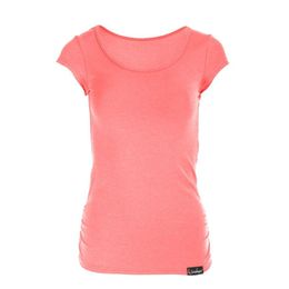 WINSHAPE Kurzarmshirt WTR4 in neon coral | Gr.: XL