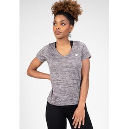 Gorilla Wear T-shirt - Elmira - Grau Meliert | Gr.: XS