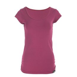 WINSHAPE Kurzarmshirt WTR4 in berry love | Gr.: L