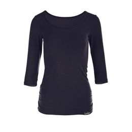 WINSHAPE 3/4-Arm Shirt WS4 in night blue | Gr.: S
