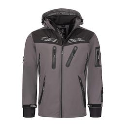Rock Creek Jacke in Grau | Gr.: 4XL