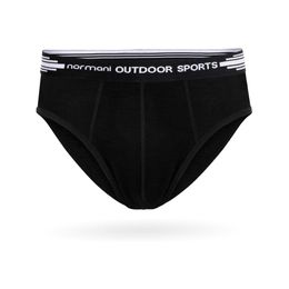 Normani Outdoor Sports Herren Slipper Bendigo in Schwarz | Gr.: 4XL