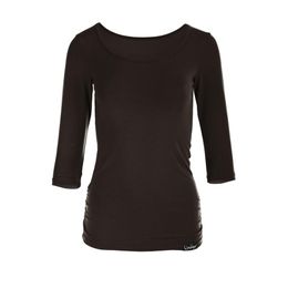 WINSHAPE 3/4-Arm Shirt WS4 in schwarz | Gr.: S