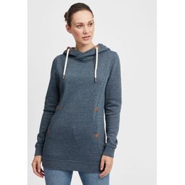 oxmo Hoodie OXVicky Sweat Hoodie Long in Blau | Gr.: M