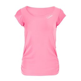 WINSHAPE Functional Light Kurzarmshirt AET106 in neon pink | Gr.: XXL