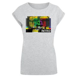 F4NT4STIC T-Shirt Tao Tao Cassette in grau meliert | Gr.: 4XL