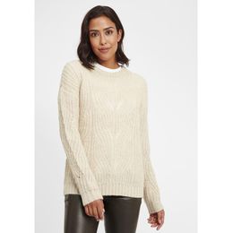 oxmo Strickpullover OXChiara in Grau | Gr.: S