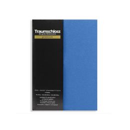 Traumschloss Premium Edel-Jersey Spannbettlaken in royal | Gr.: 90x200 cm - 100x220 cm