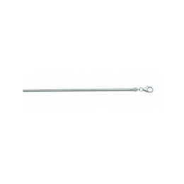 Adeli&aacute;s Damen 925 Silber Schlangen Halskette &Oslash; 2 mm in silber | Gr.: 42 cm