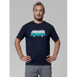 wat? Apparel T-Shirt California Dream in Dunkelblau | Gr.: 60