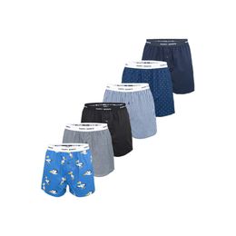 Happy Shorts Boxer Mix in Pelikan-Geo | Gr.: S