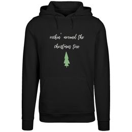 F4NT4STIC Hoodie Rockin around the Christmas Weihnachten tree in schwarz | Gr.: L