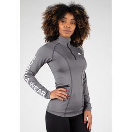 Gorilla Wear Langarm-Shirt - Peyton - Grau | Gr.: L