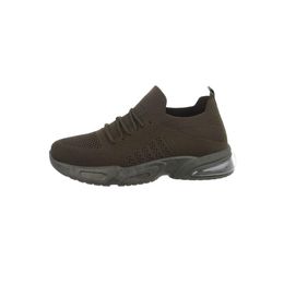 Ital-Design Freizeitschuh in Olive | Gr.: 44