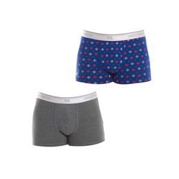 Kisses and Love 2er-Set: Boxershorts in Blue | Gr.: XL